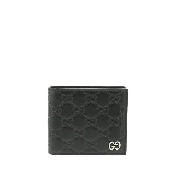 Gucci | Bags | Gucci Signature Coin Wallet With Black A | Poshmark